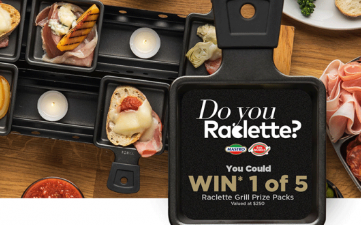 5 appareils à raclette - Québec Concours Gratuits