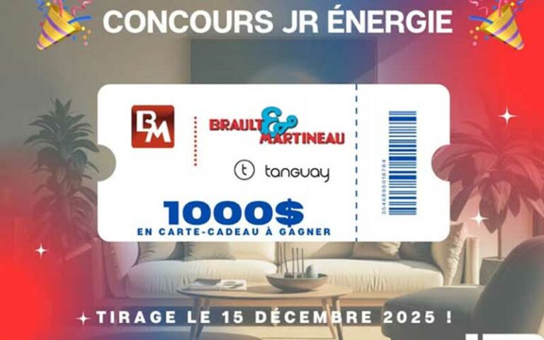 Gagnez 1000 $ chez Brault & Martineau / Tanguay